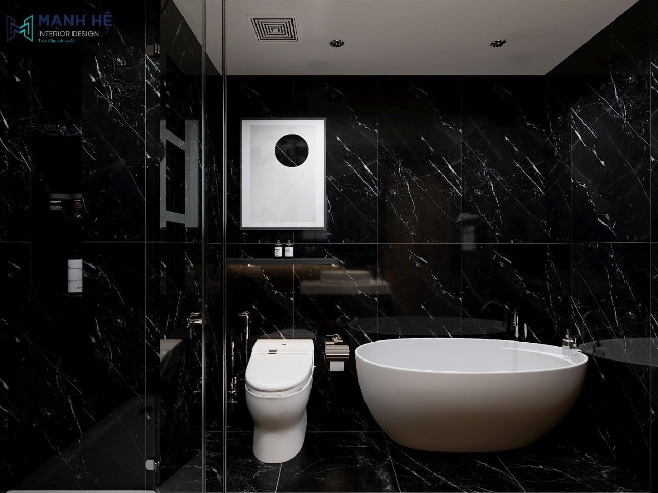 Thiết kế nội thất căn hộ Artex Building (Hà Nội) - 150m2 - anh Ân