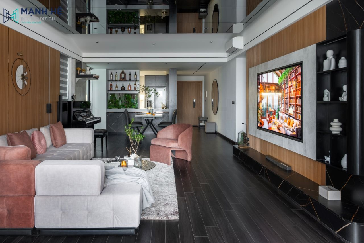 Thi công hoàn thiện nội thất căn hộ Artex Building - 150m2 - Anh Ân