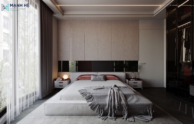 Thiết kế nội thất chung cư Beverly Vinhomes - 72m2 - 2PN